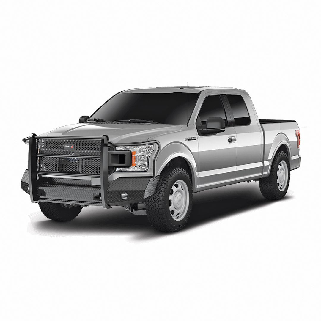 TrailFX FX3027 TFX Full Replacement Bumpers Steel Powder Coated Bumper ...